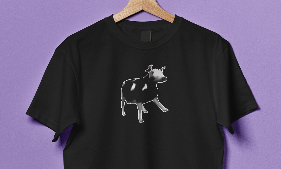 Polierte Kuh Meme T-Shirt Lustige Meme GIft Lustiges Tier Geschenk Dank ...