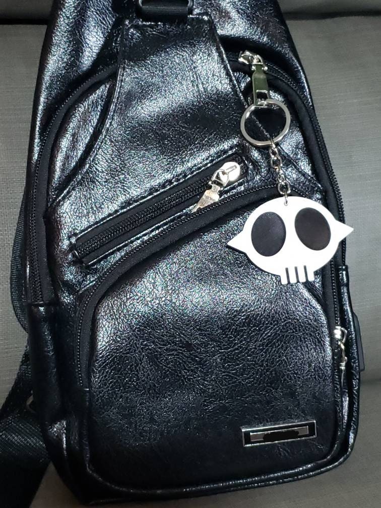 Nene Yashiro Skull Charm Keychain, Nene Key Chain - Etsy