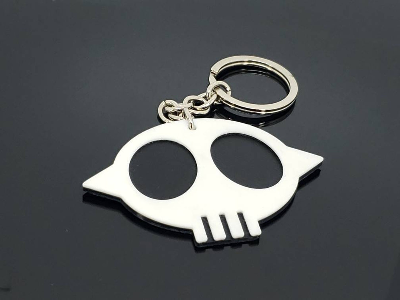 Nene Yashiro Skull Charm Keychain, Nene Key Chain - Etsy