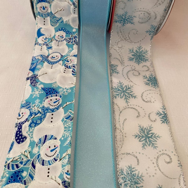 Blue Glitter Ribbon - Etsy