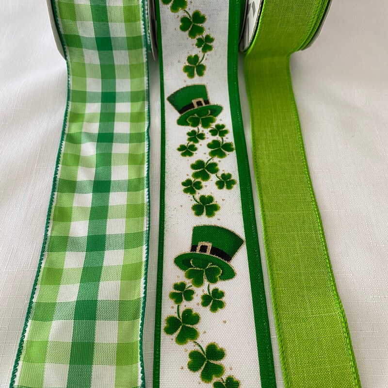 Shamrock Ribbon - Etsy
