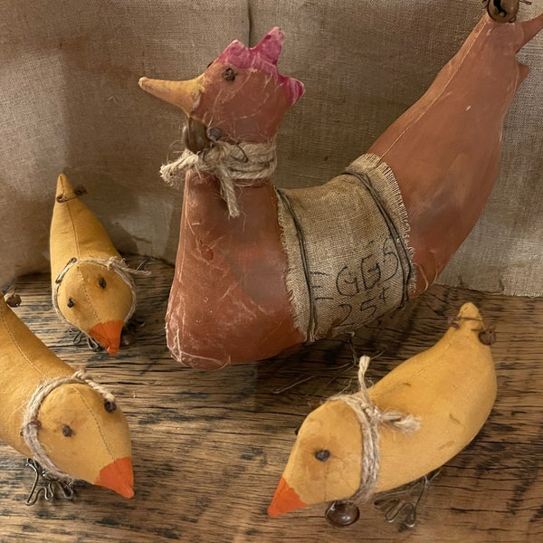 Primitive Chicks - Etsy