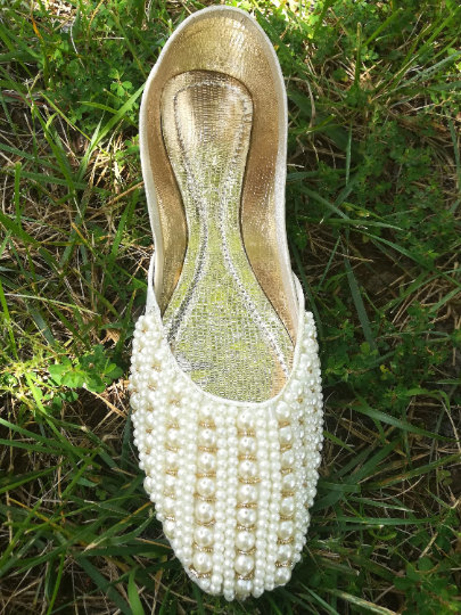 Khussa Punjabi Jutti Pearl Rhinestone Pakistani Khussa - Etsy