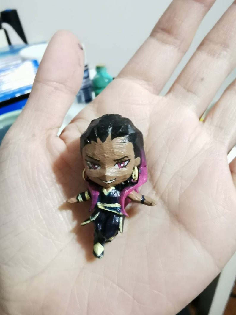 Valorant Go Reyna Gun Buddy Miniature | Etsy