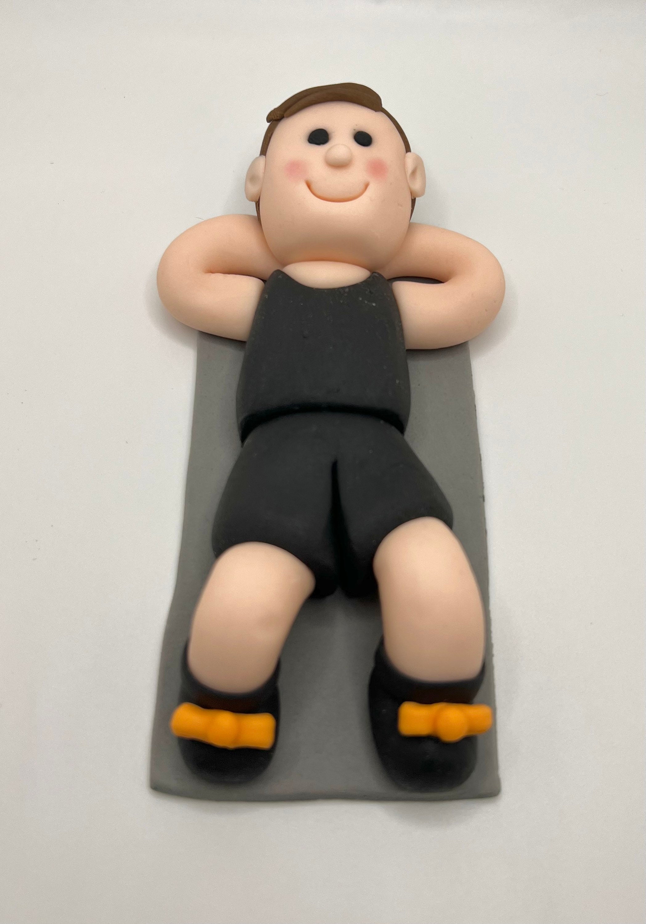 Gym Cake Topper Exercise Cake Topper Handmade Edible Cake - Etsy UK