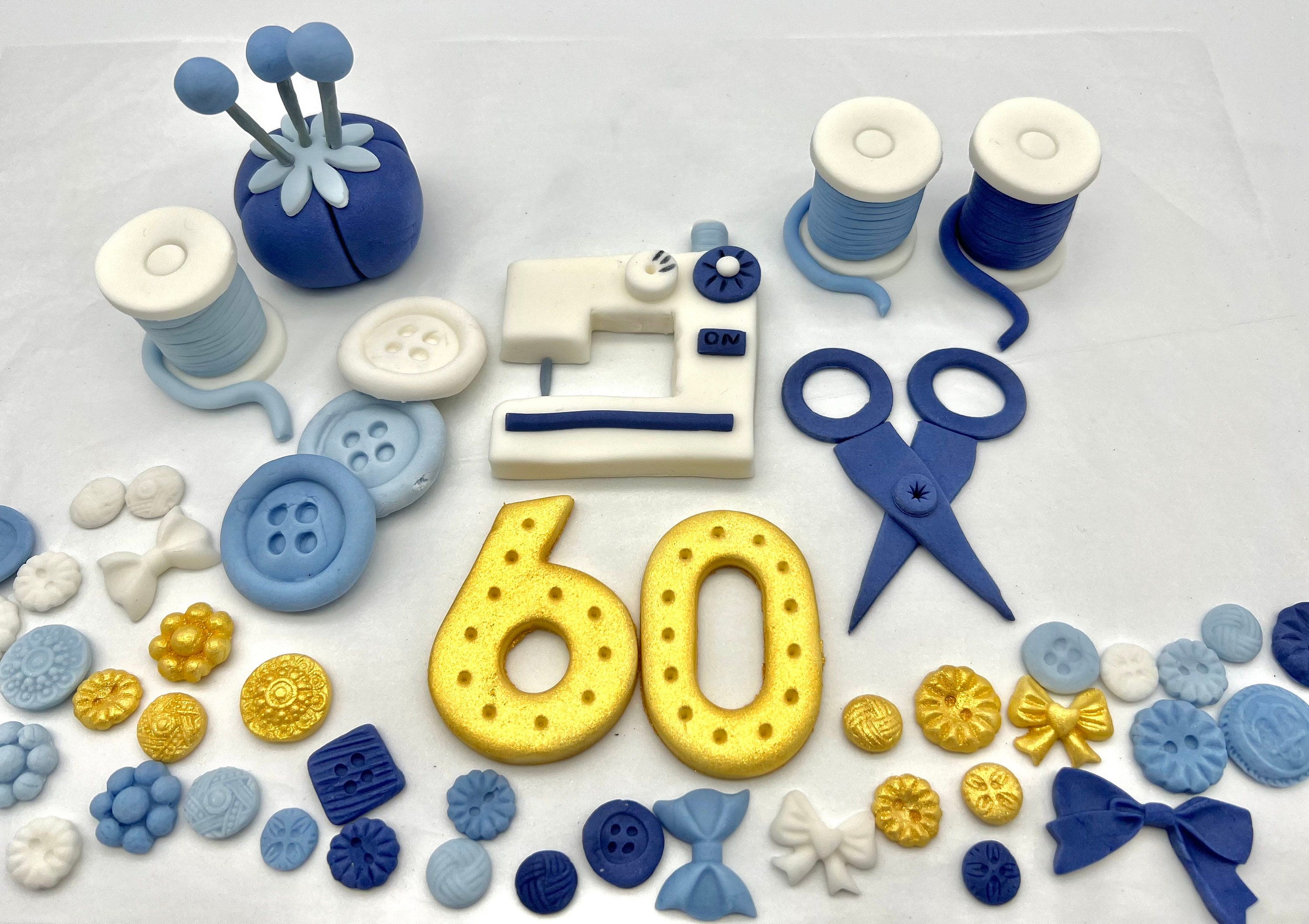 Sewing Cake Topper Knitting Cake Topper Crafting Cake - Etsy UK