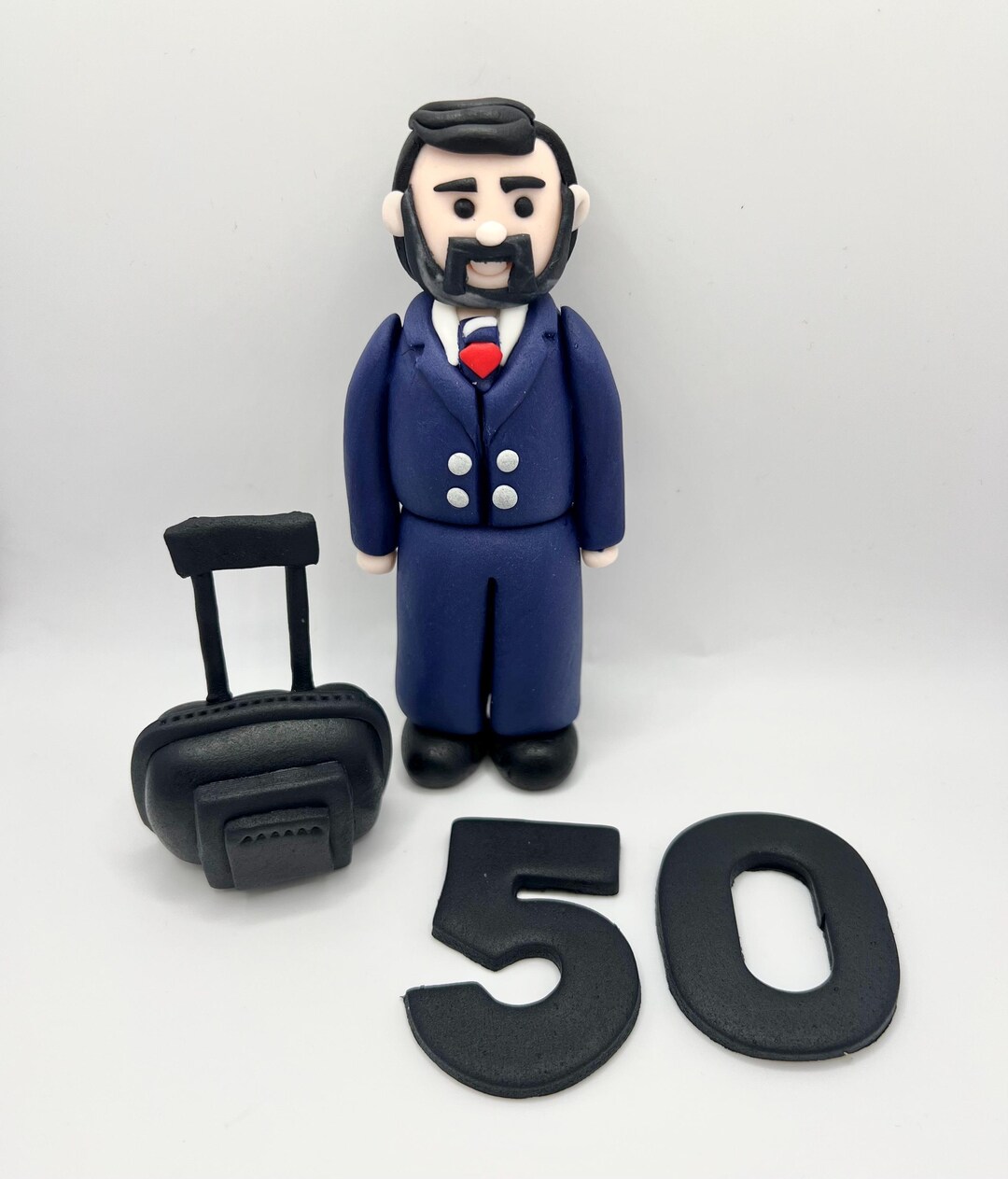 Cabin Crew Cake Topper, Air Hostess Cake Topper, Travel Cake Topper ...