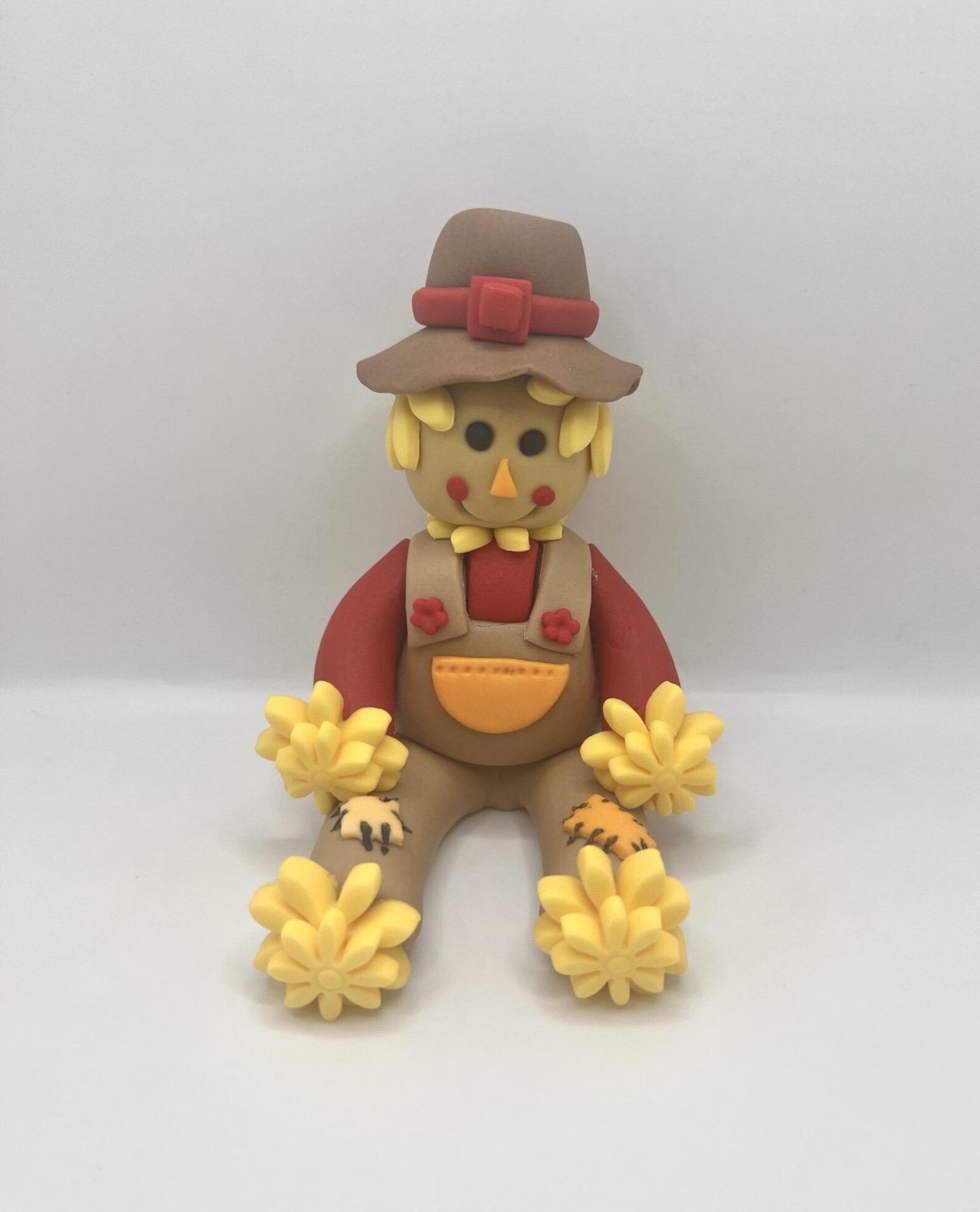 Scarecrow Cake Topper, Farm Cake Topper, Farming Cake Topper, Autumn ...