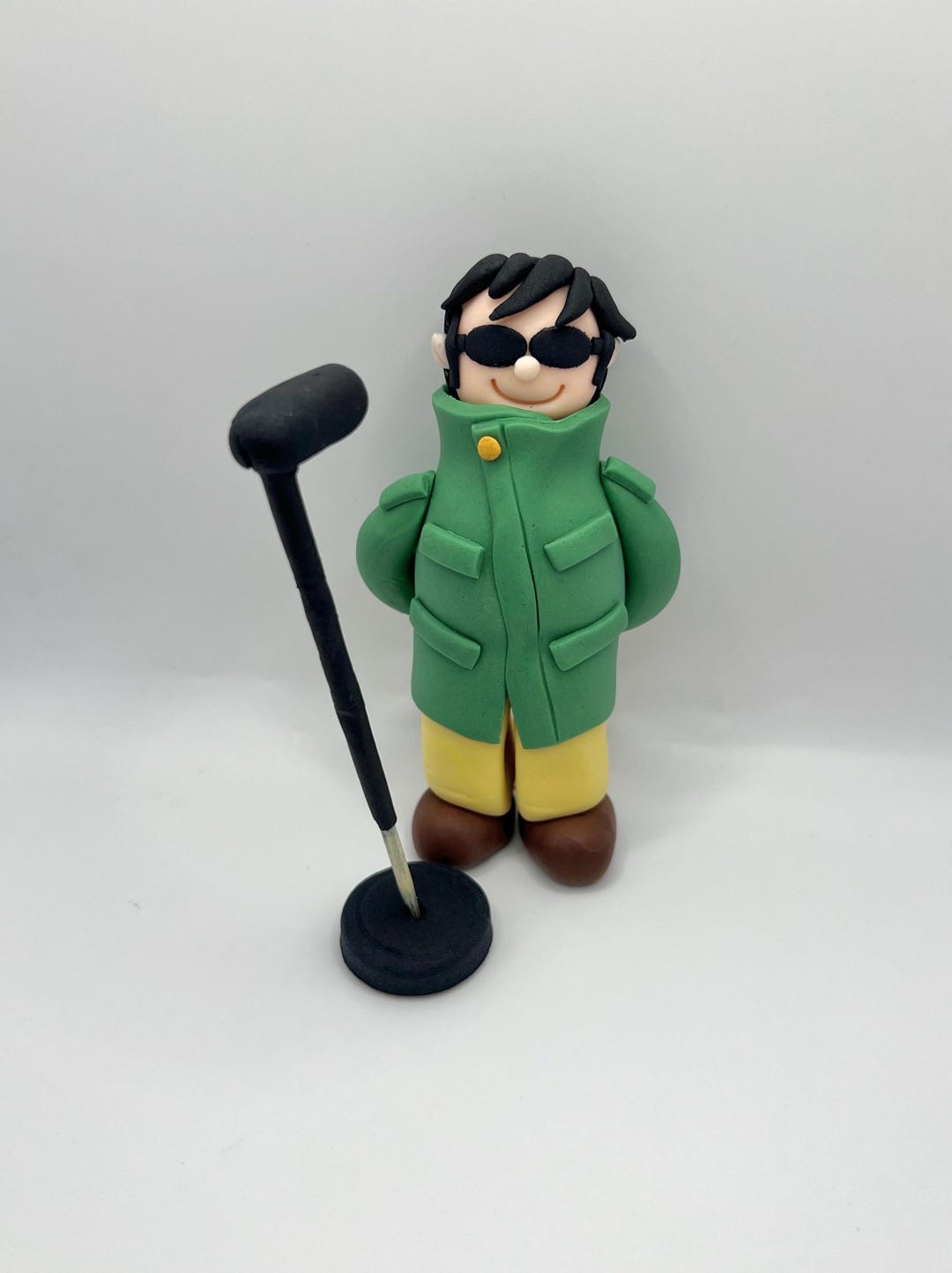 Singer Cake Topper, Singing Cake Topper, Microphone Cake Topper, Music ...