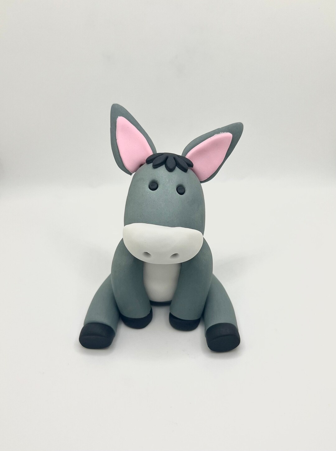 Donkey Cake Topper Farm Animal Cake Toppers Farm Cake - Etsy UK