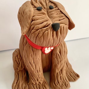 Cockapoo Cake Topper Dog Cake Topper Pet Cake Topper - Etsy UK