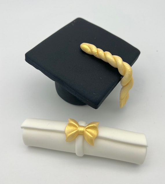 Graduation Cake Topper School Cake Topper Handmade Edible - Etsy