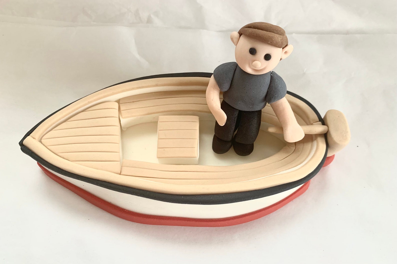 Boat Cake Topper, Sailing Cake Topper, Handmade Edible Cake Toppers - Etsy