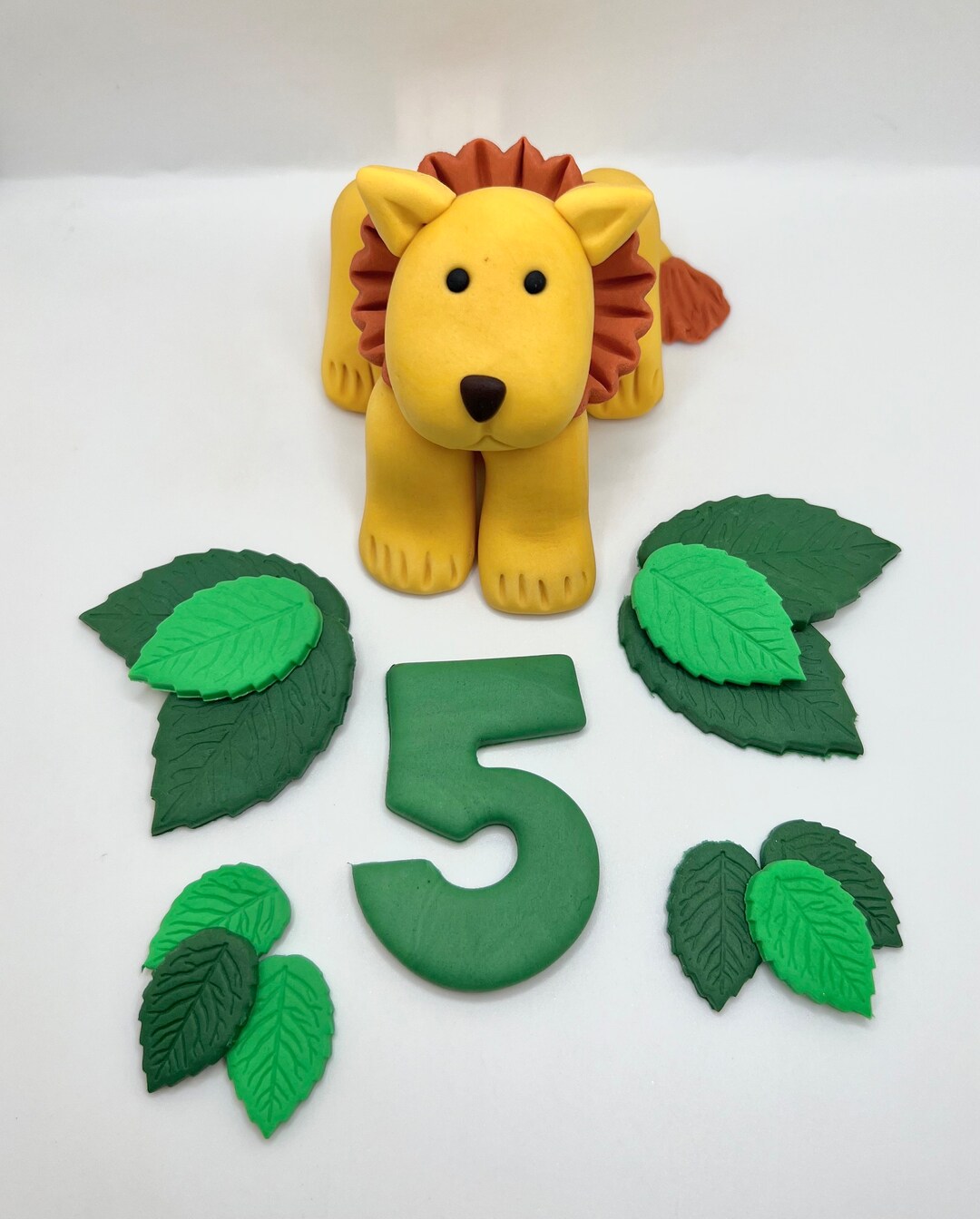Lion Cake Topper Safari Cake Topper Birthday Cake Topper - Etsy
