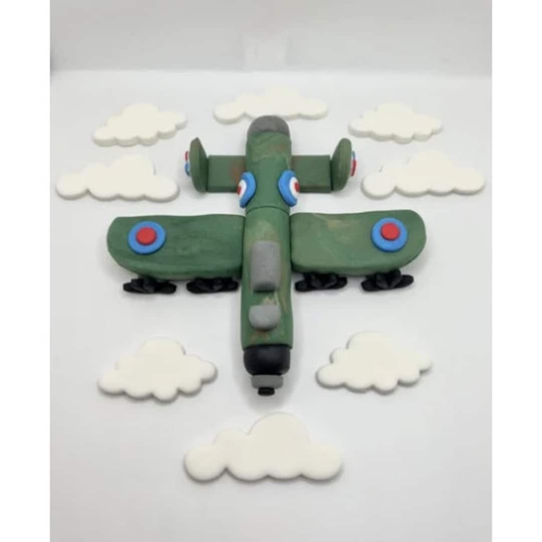 Jet Cake Topper, Aeroplane Cake Topper, Plane Cake Topper, Army Cake ...