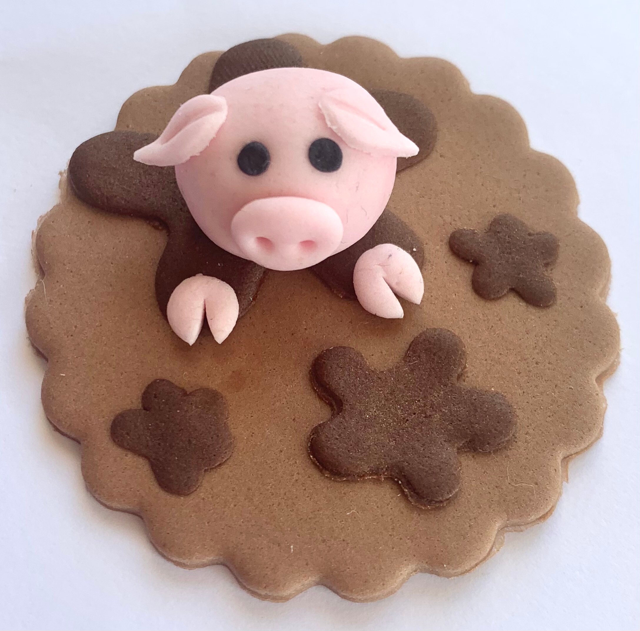 Pig Cake Topper Piggy Cake Topper Piglet Cake Topper - Etsy UK