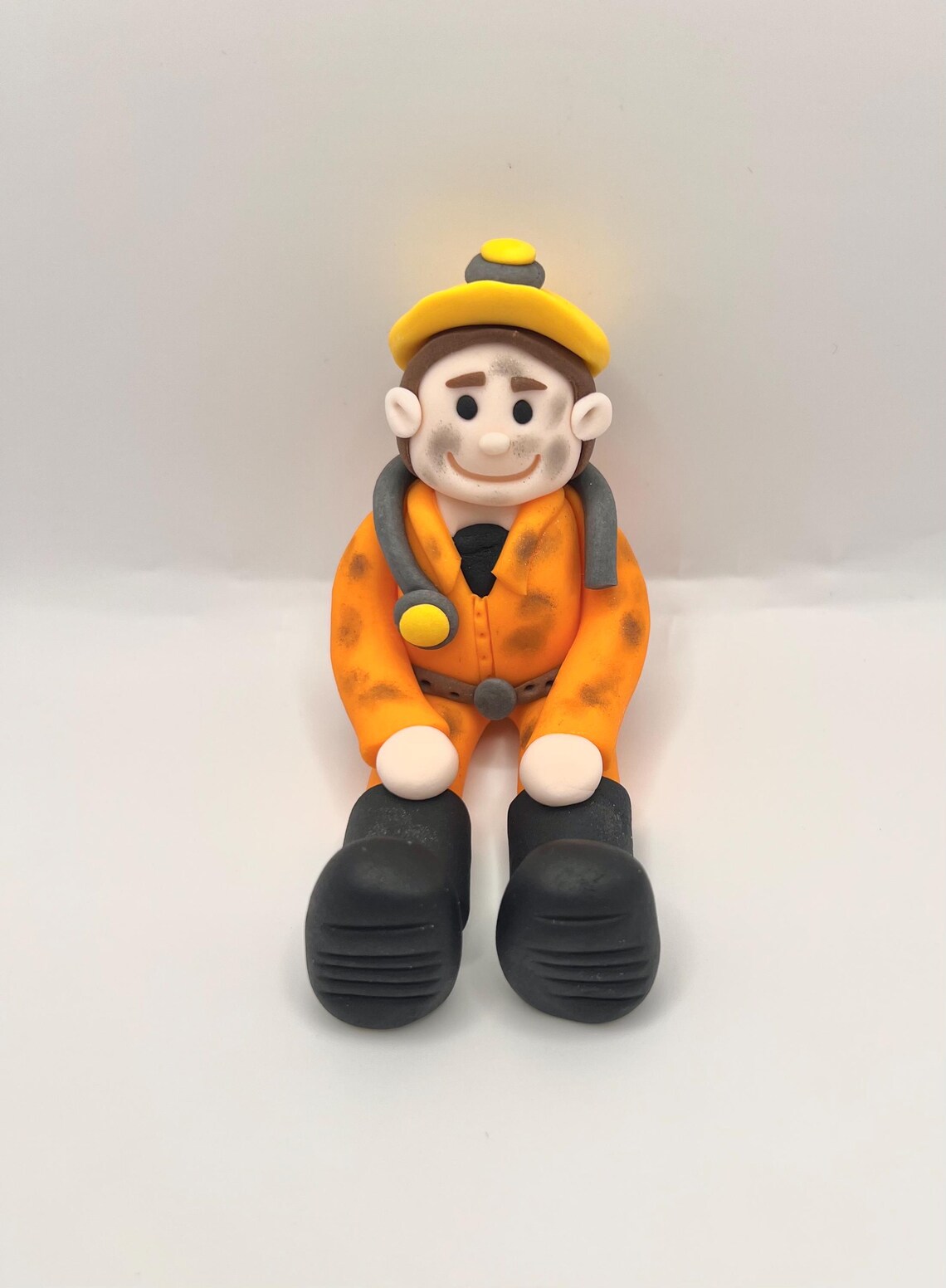 Miner Cake Topper, Mining Cake Topper, Builder Cake Topper, Building ...