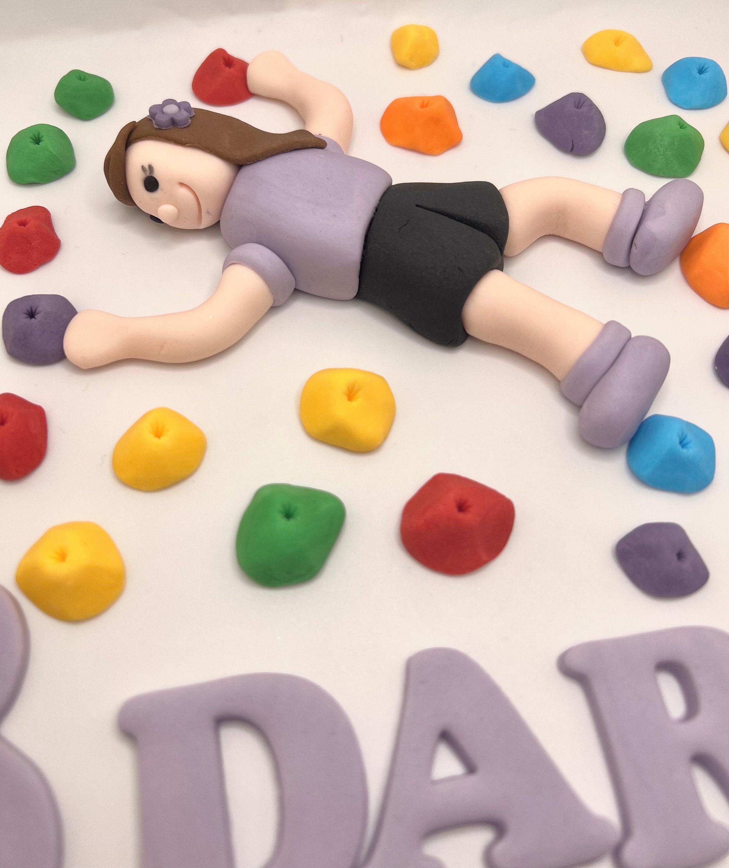 Rock Climbing Cake Topper Climbing Cake Topper Edible - Etsy UK