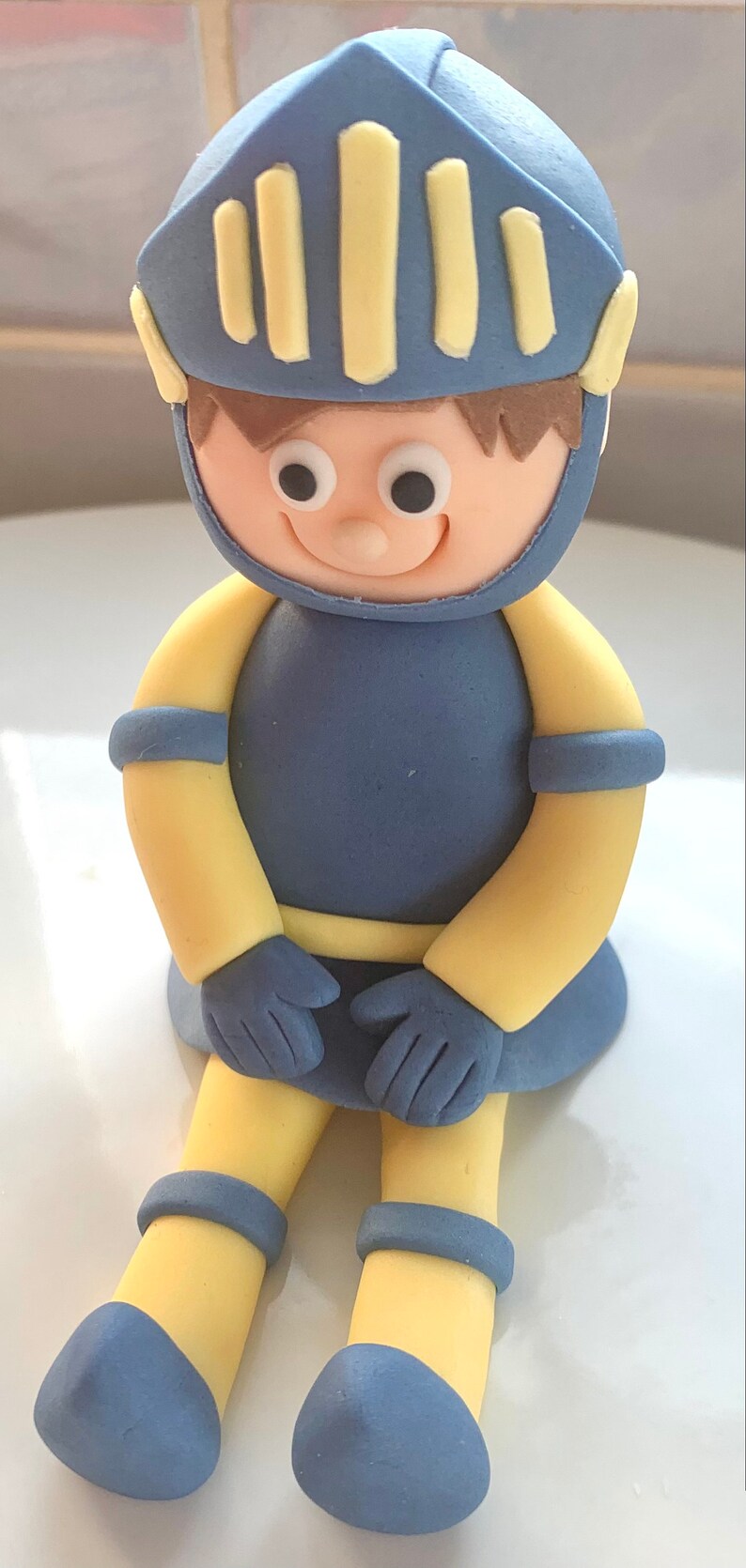 Knight Cake Topper Dragon Cake Topper Handmade Edible Cake - Etsy