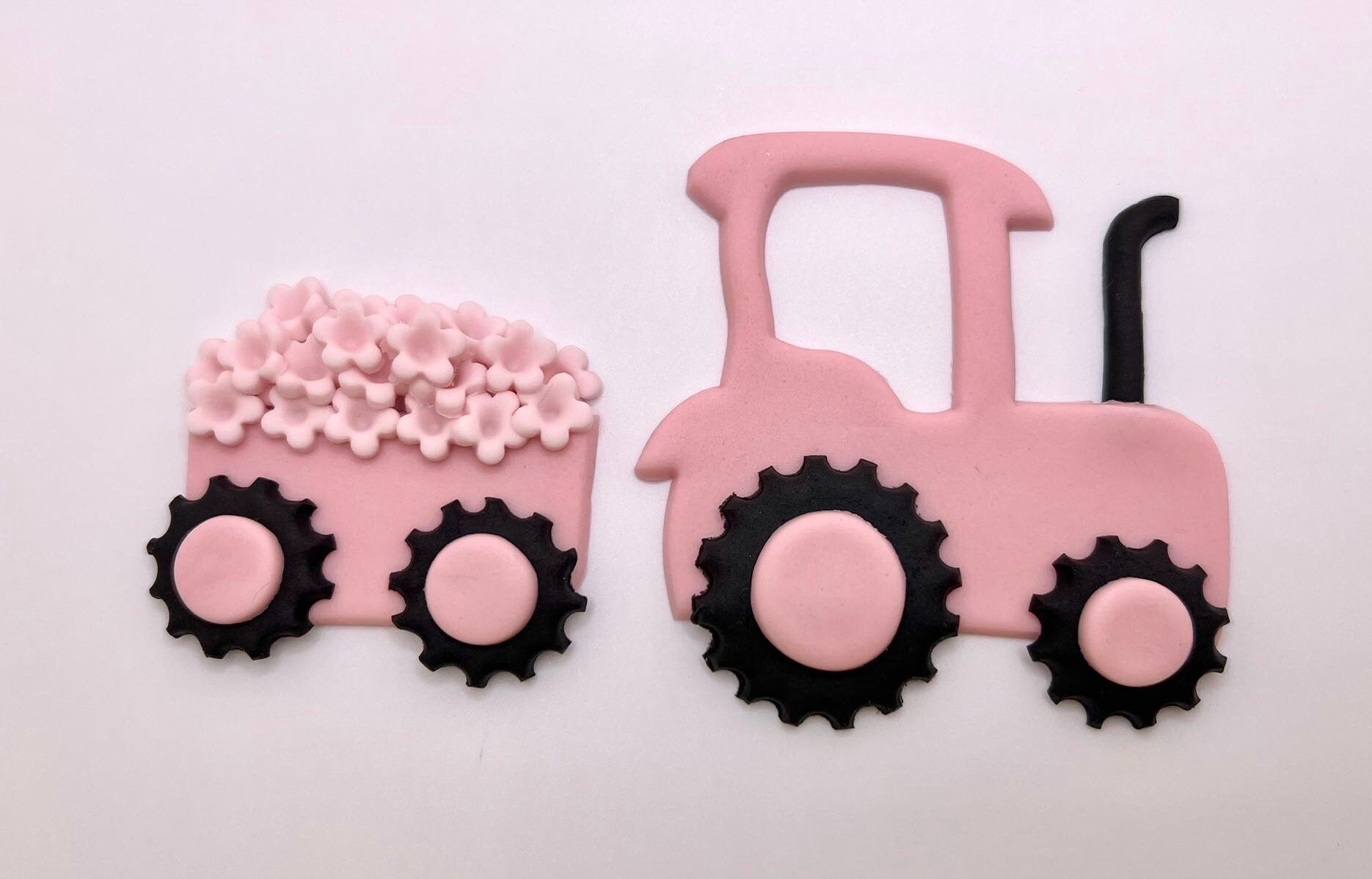Farm Cake Topper Tractor Cake Topper Farm Animal Cake - Etsy UK