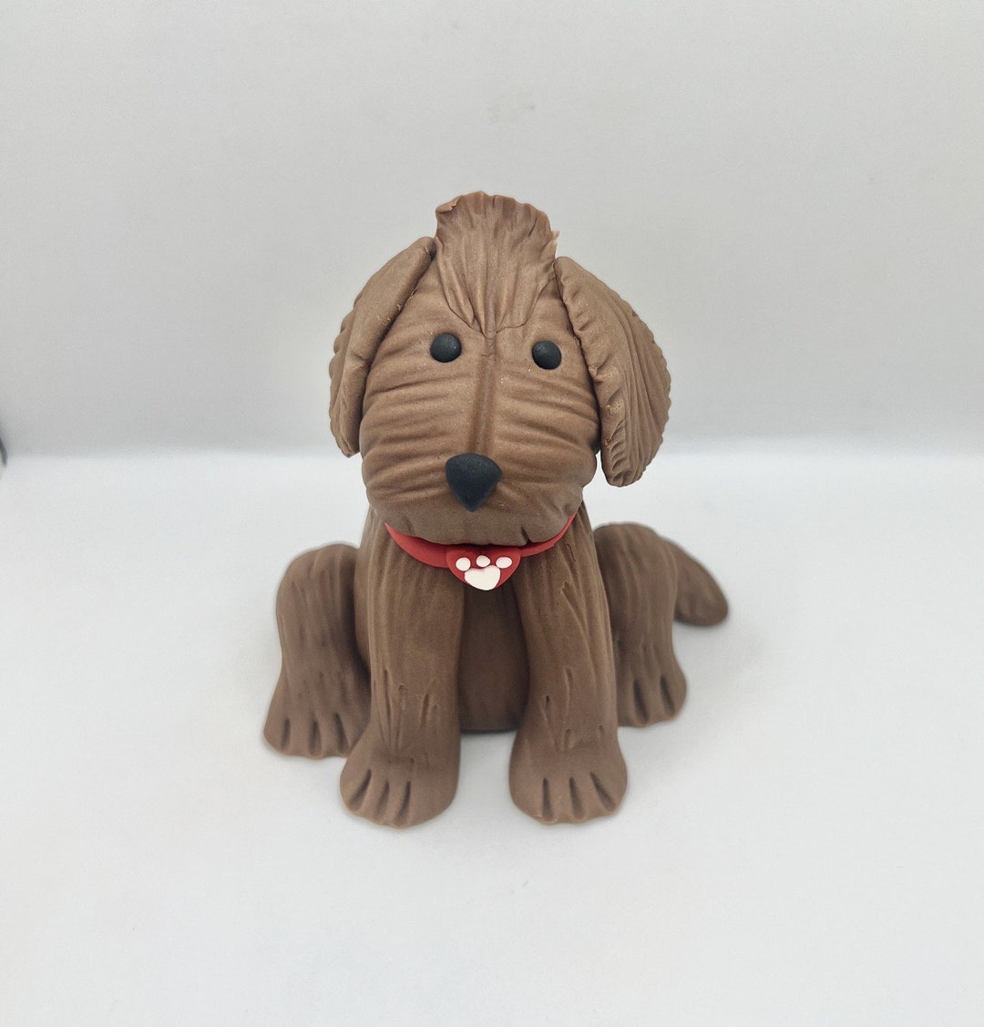 Cockapoo Cake Topper, Dog Cake Topper, Pet Cake Topper, Handmade Edible ...