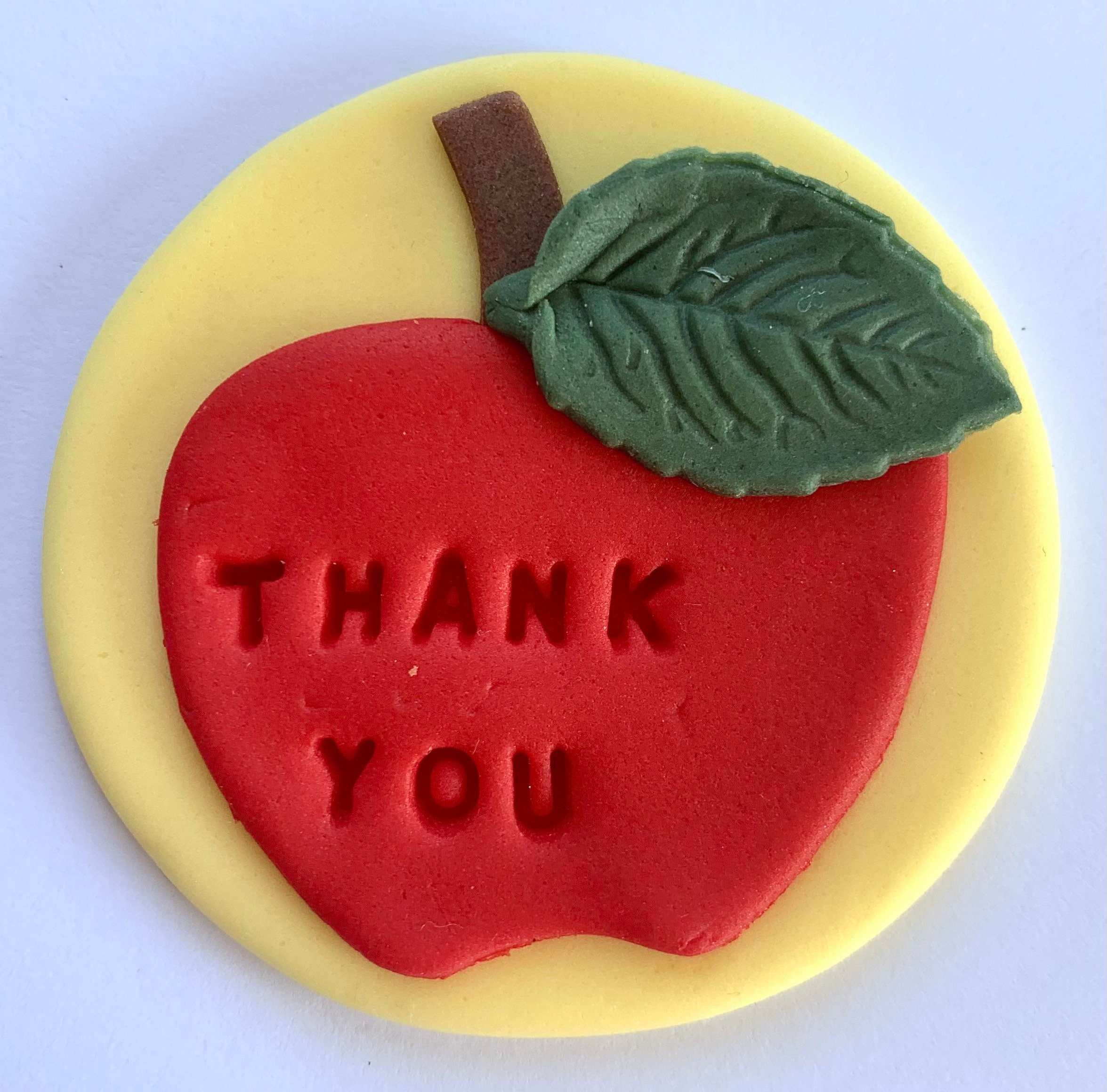 Teacher Cake Topper Thank You Teacher Cake Topper Handmade - Etsy UK