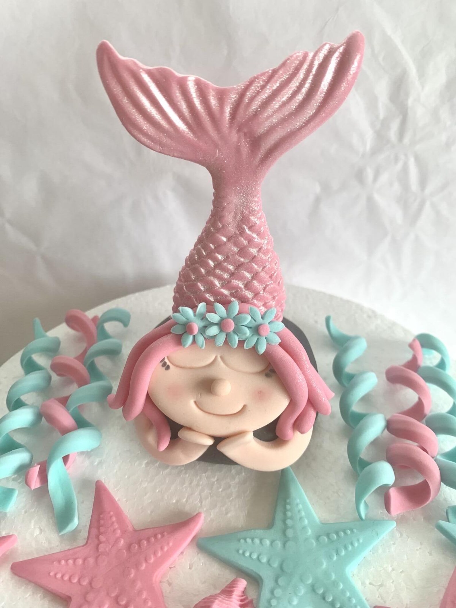 Mermaid Cake Topper, Under the Sea Cake Topper, Sea Cake Topper ...