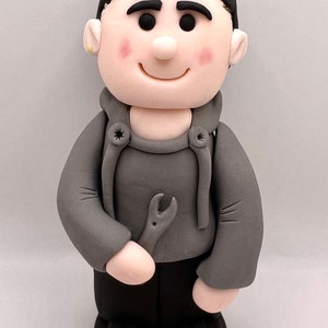 Plumbing Cake Topper, Plumber Cake Topper, Handmade Edible Cake Topper ...