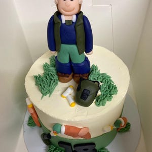 Gamekeeper Cake Topper, Shooter Cake Topper, Hunting Cake Topper ...