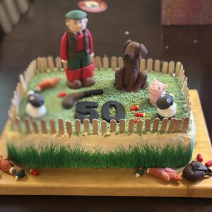 Gamekeeper Cake Topper, Shooter Cake Topper, Hunting Cake Topper ...