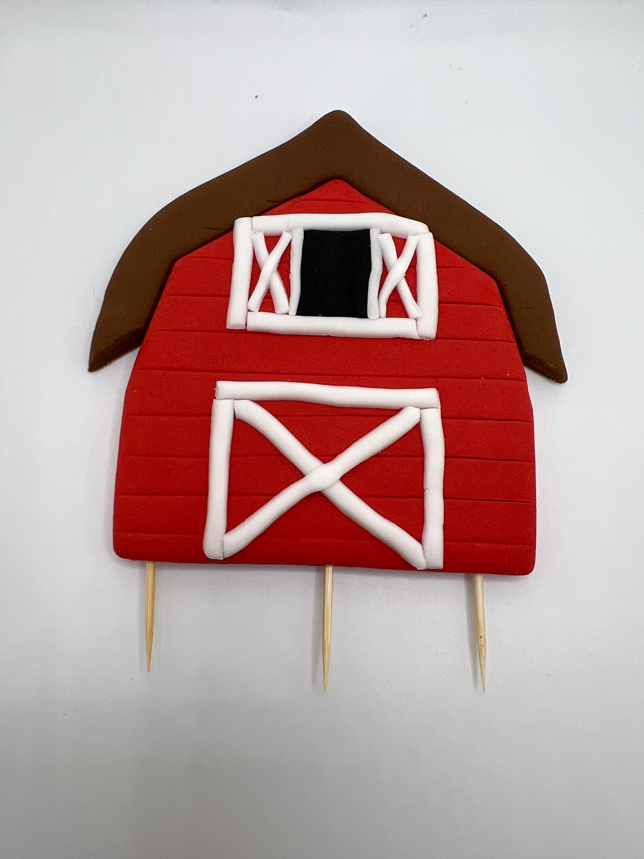 Farm Cake Topper, Tractor Cake Topper, Farm Animal Cake Topper ...