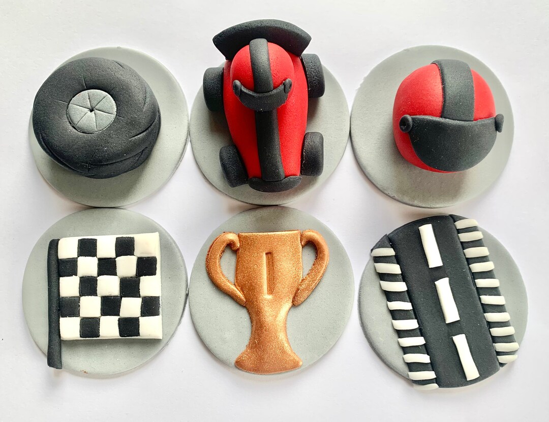 Racing Driver Cake Topper Motor Racing Cake Topper Handmade - Etsy