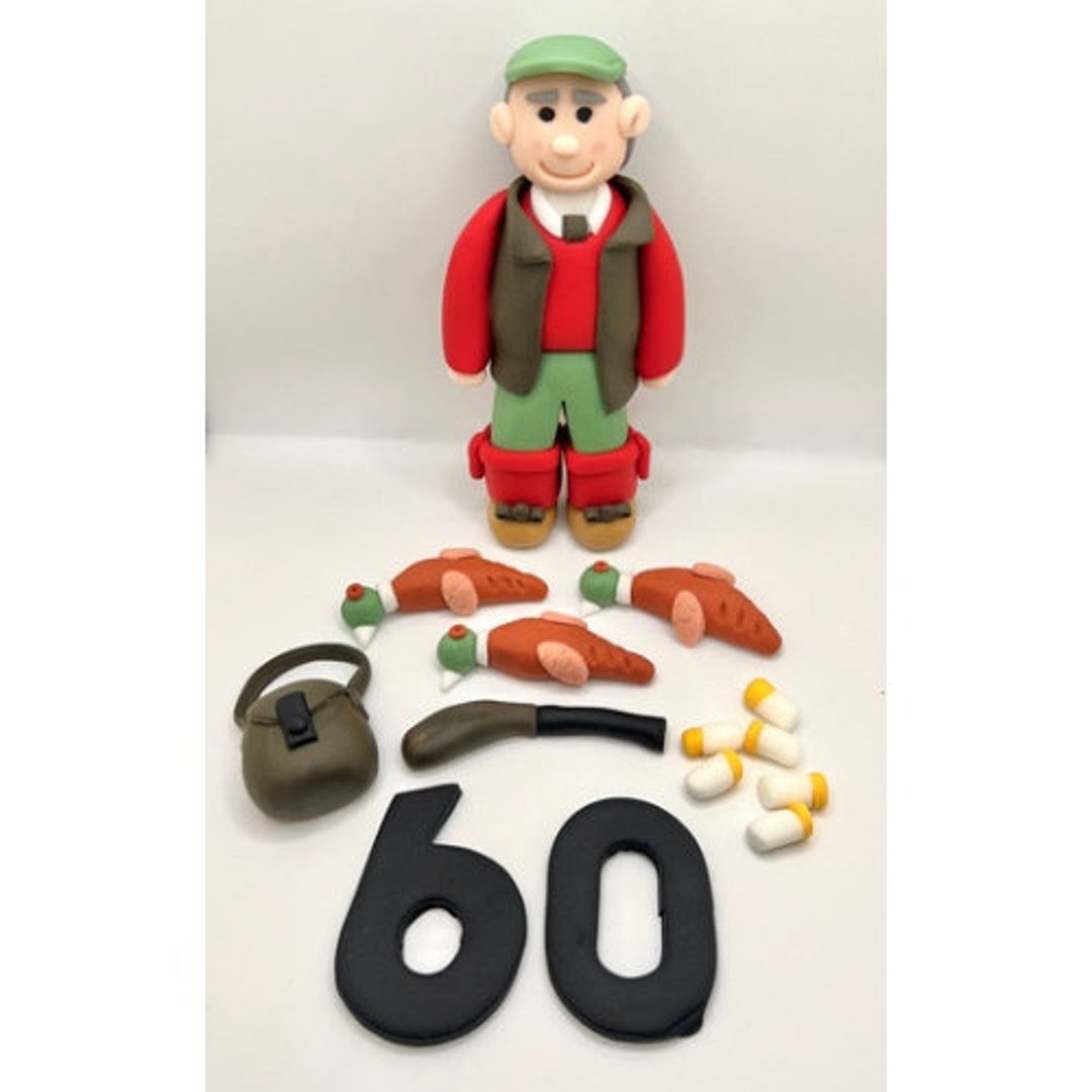 Gamekeeper Cake Topper, Shooter Cake Topper, Hunting Cake Topper ...