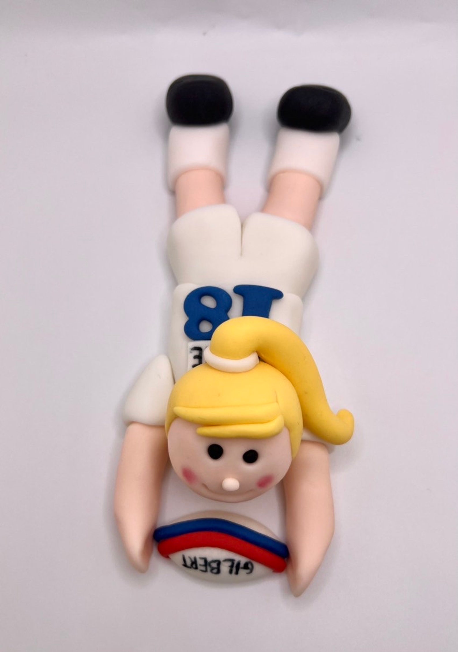 Rugby Cake Topper Rugby Player Cake Topper Girl Rugby Cake - Etsy
