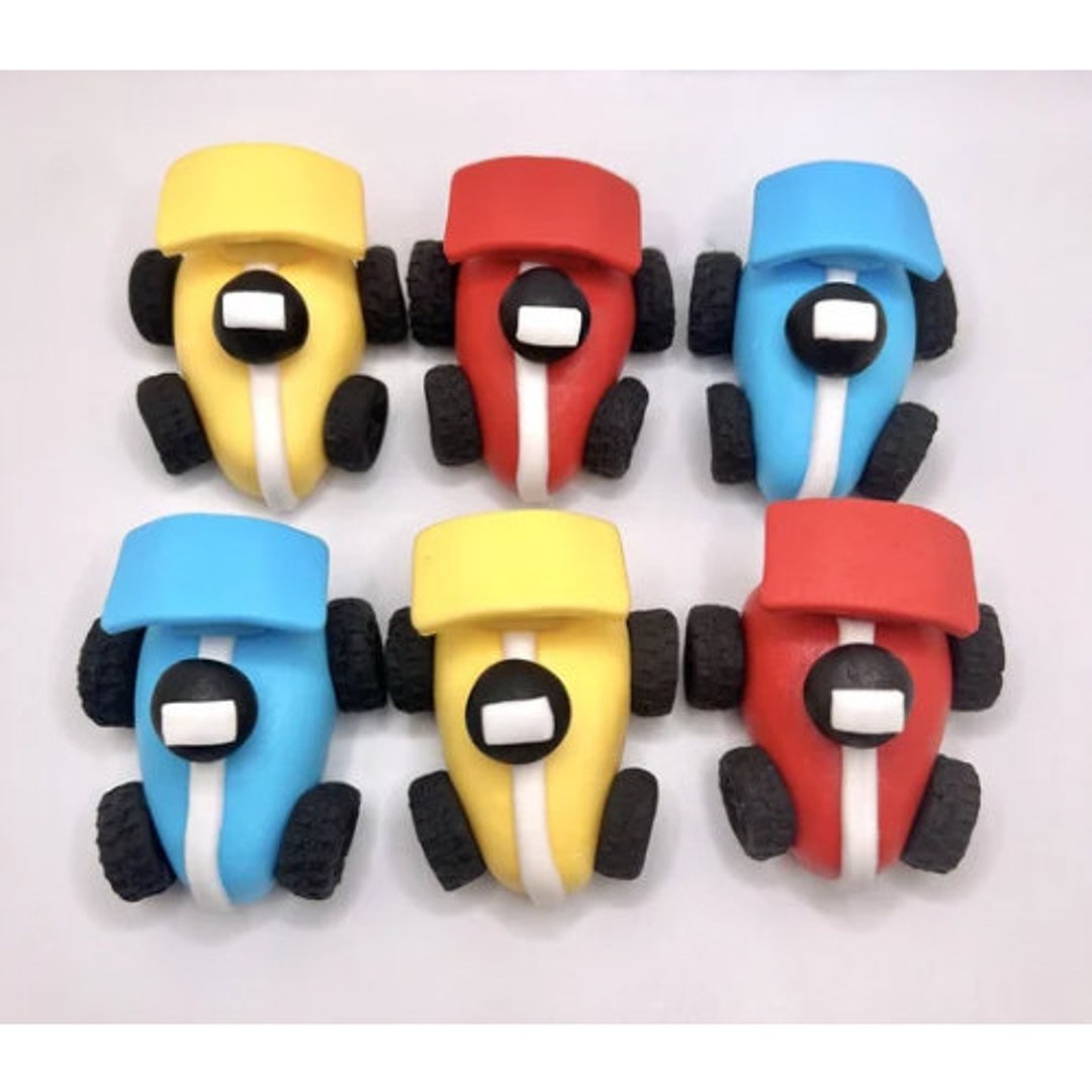 Racing Driver Cake Topper, Motor Racing Cake Topper, Handmade Edible ...