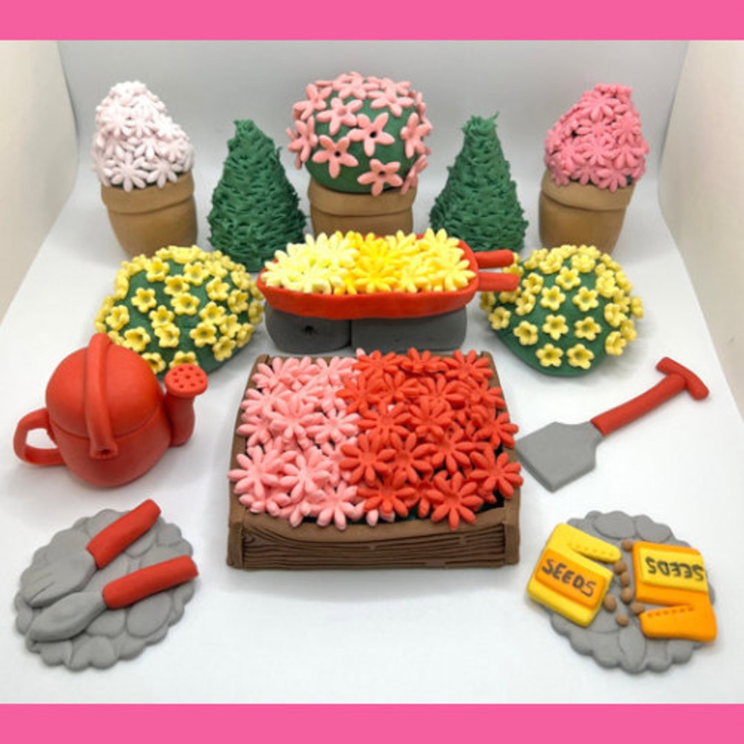 Gardening Cake Topper, Gardener, Cake Topper, Allotment Cake Topper ...