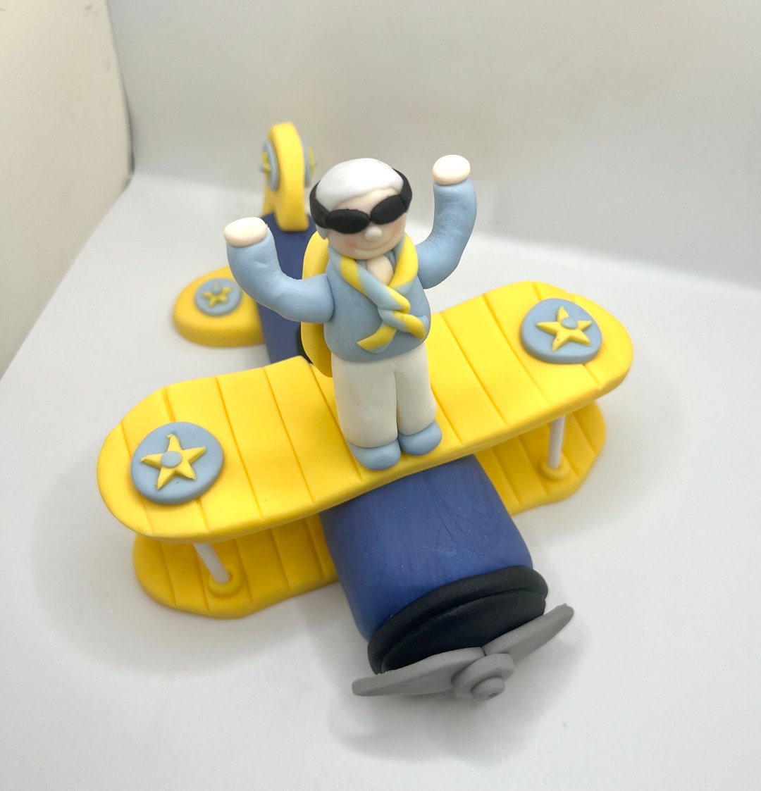 Wing Walking Cake Topper Aeroplane Cake Topper Plane Cake - Etsy UK