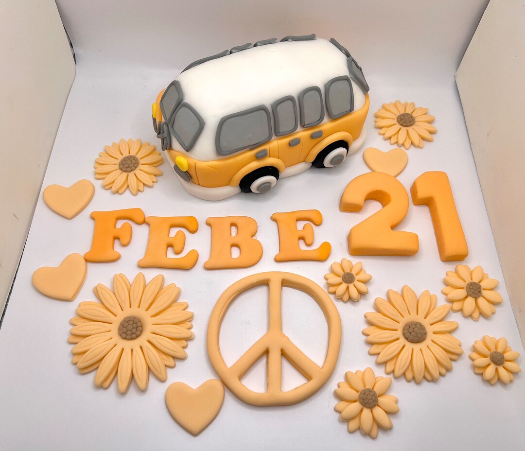 Camper Van Cake Topper Caravan Cake Topper Van Cake Topper - Etsy UK