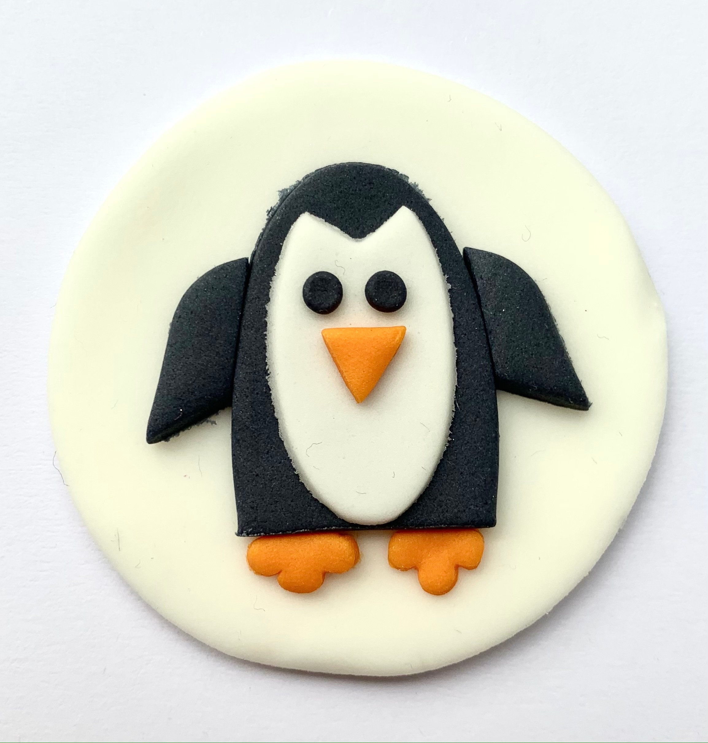 Penguin Cake Topper Birthday Cake Topper Valentine Cake - Etsy UK