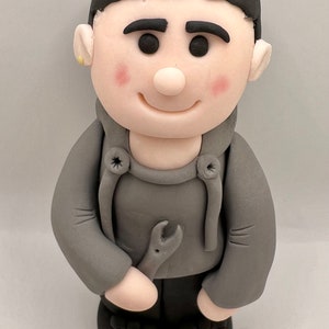 Plumbing Cake Topper Plumber Cake Topper Handmade Edible - Etsy