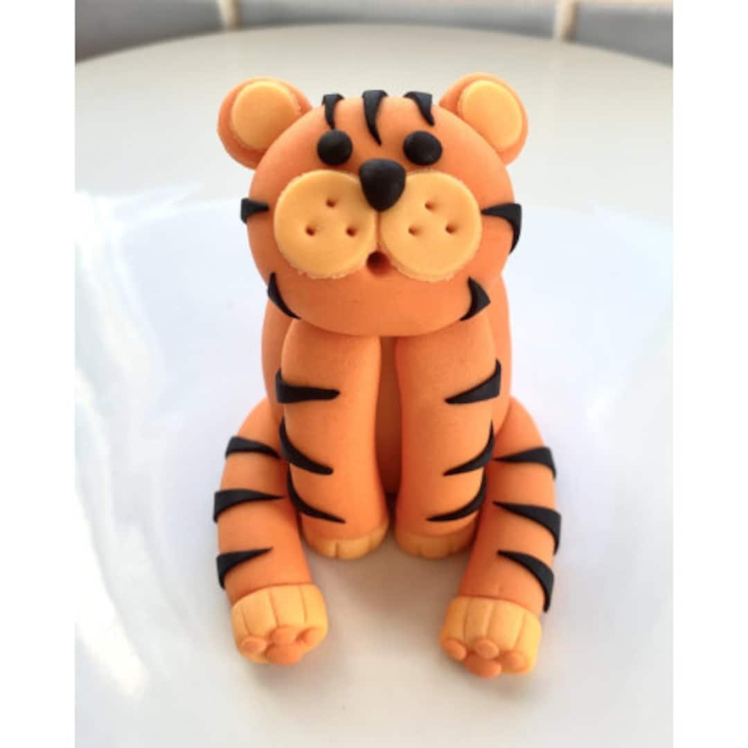 Tiger Cake Topper, Tiger Face Cake Topper, Safari Cake Topper, Jungle ...