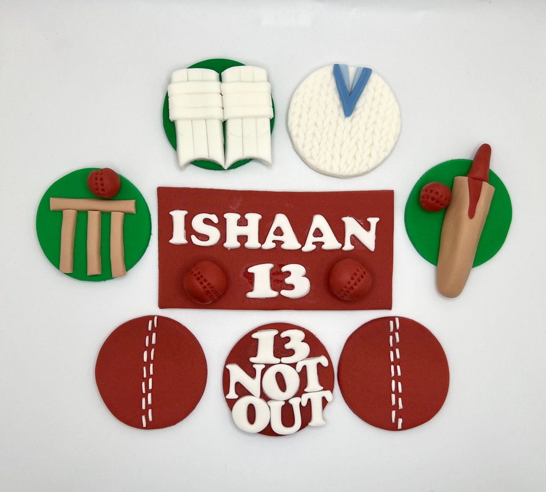 Cricket Cake Topper Sport Cake Topper Cricket Cupcake - Etsy UK