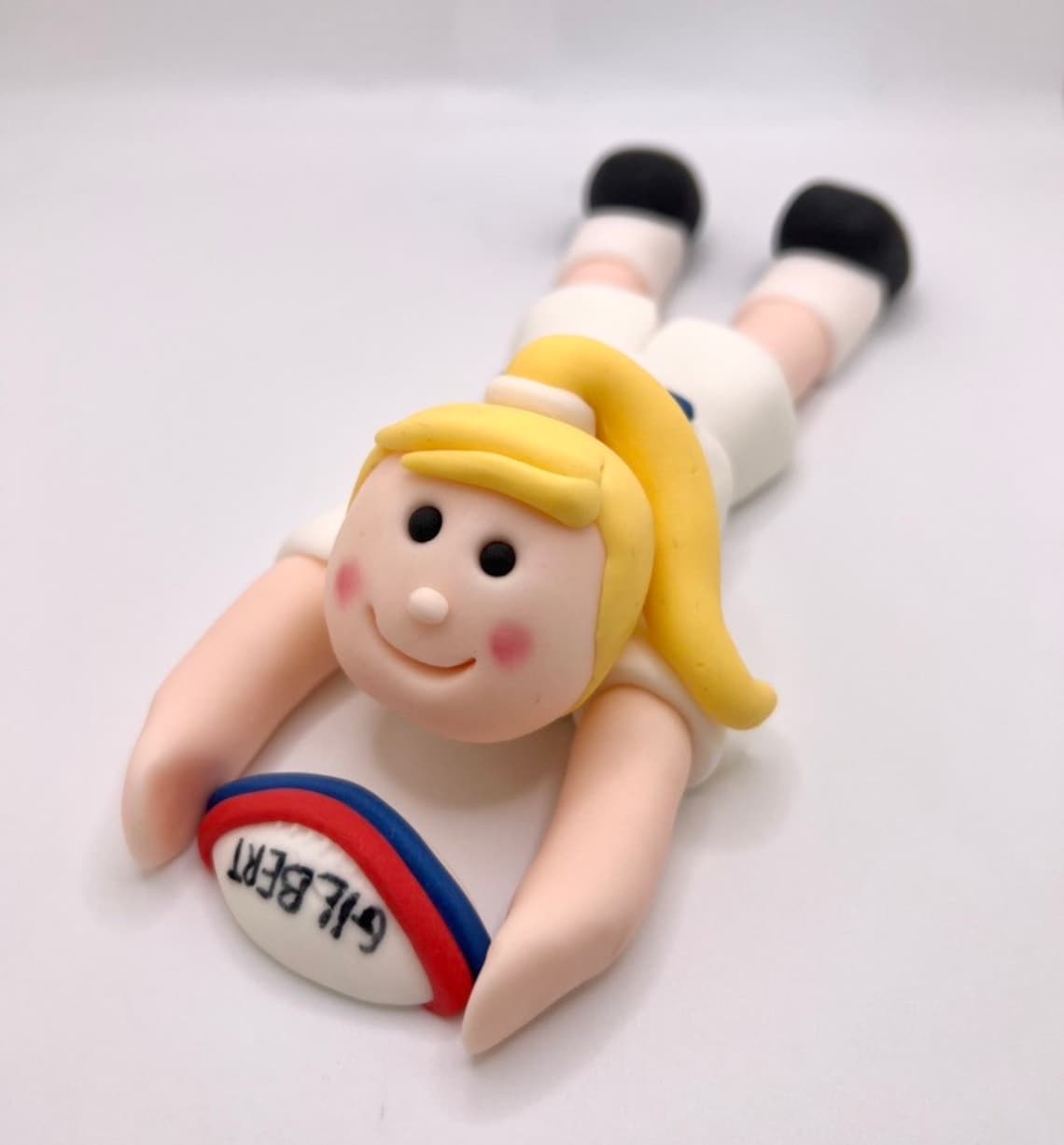 Rugby Cake Topper Rugby Player Cake Topper Girl Rugby Cake - Etsy