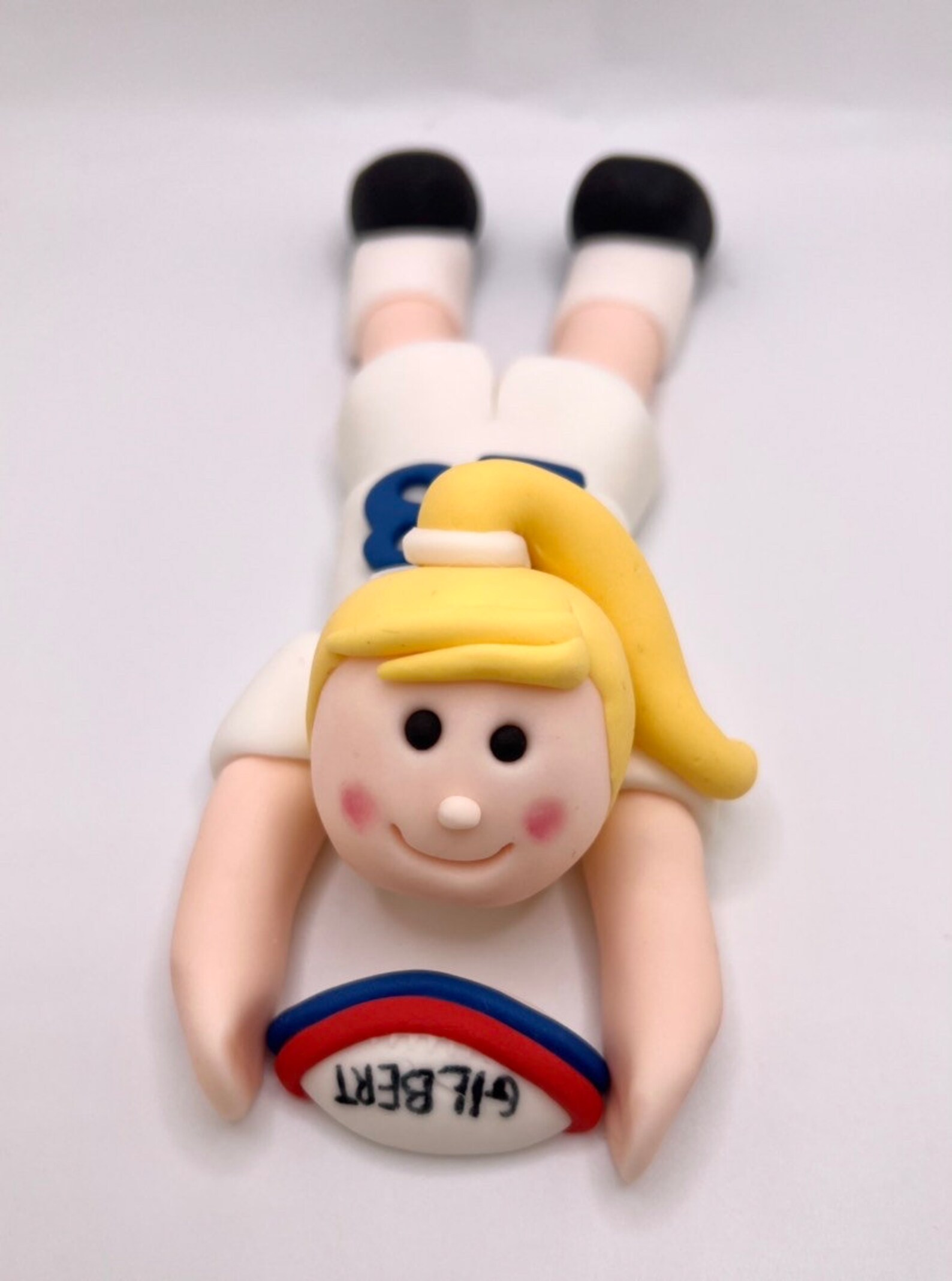 Rugby Cake Topper Rugby Player Cake Topper Girl Rugby Cake - Etsy