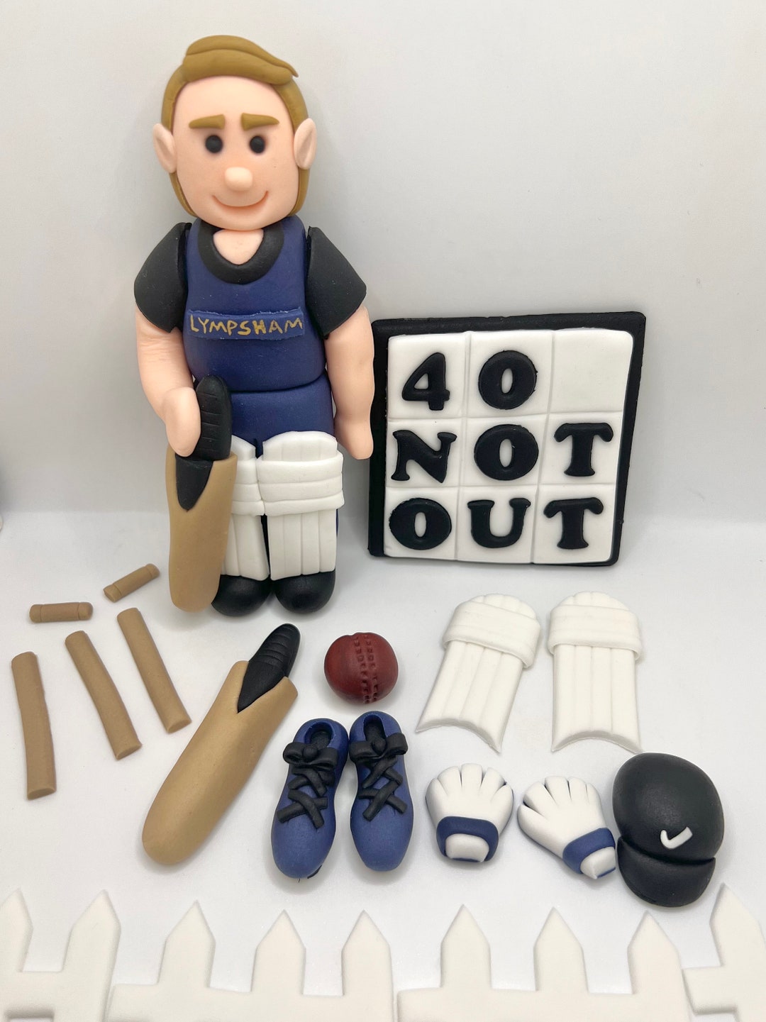 Cricket Cake Topper Sport Cake Topper Handmade Edible Cake - Etsy