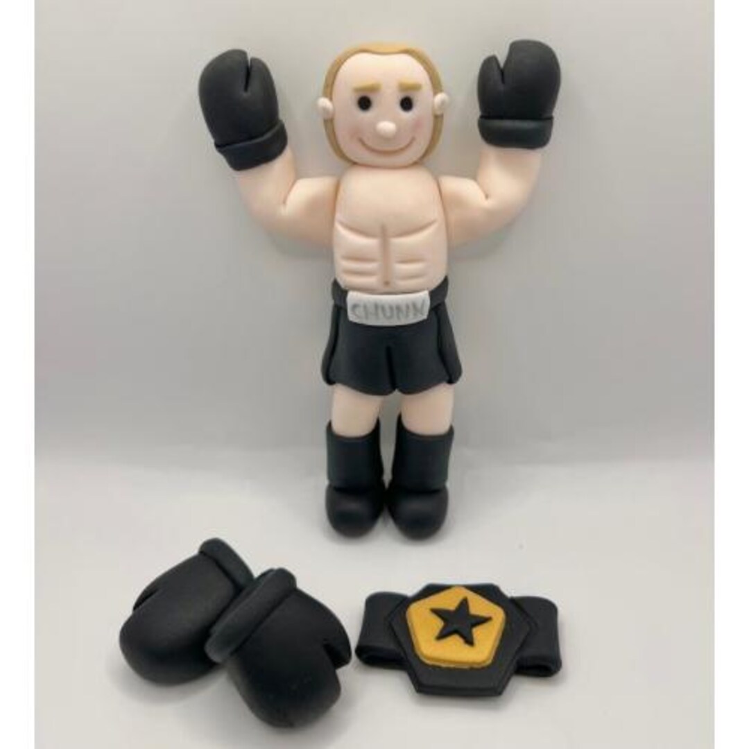 Boxing Cake Topper, Boxer Cake Topper, Exercise Cake Topper, Sports ...