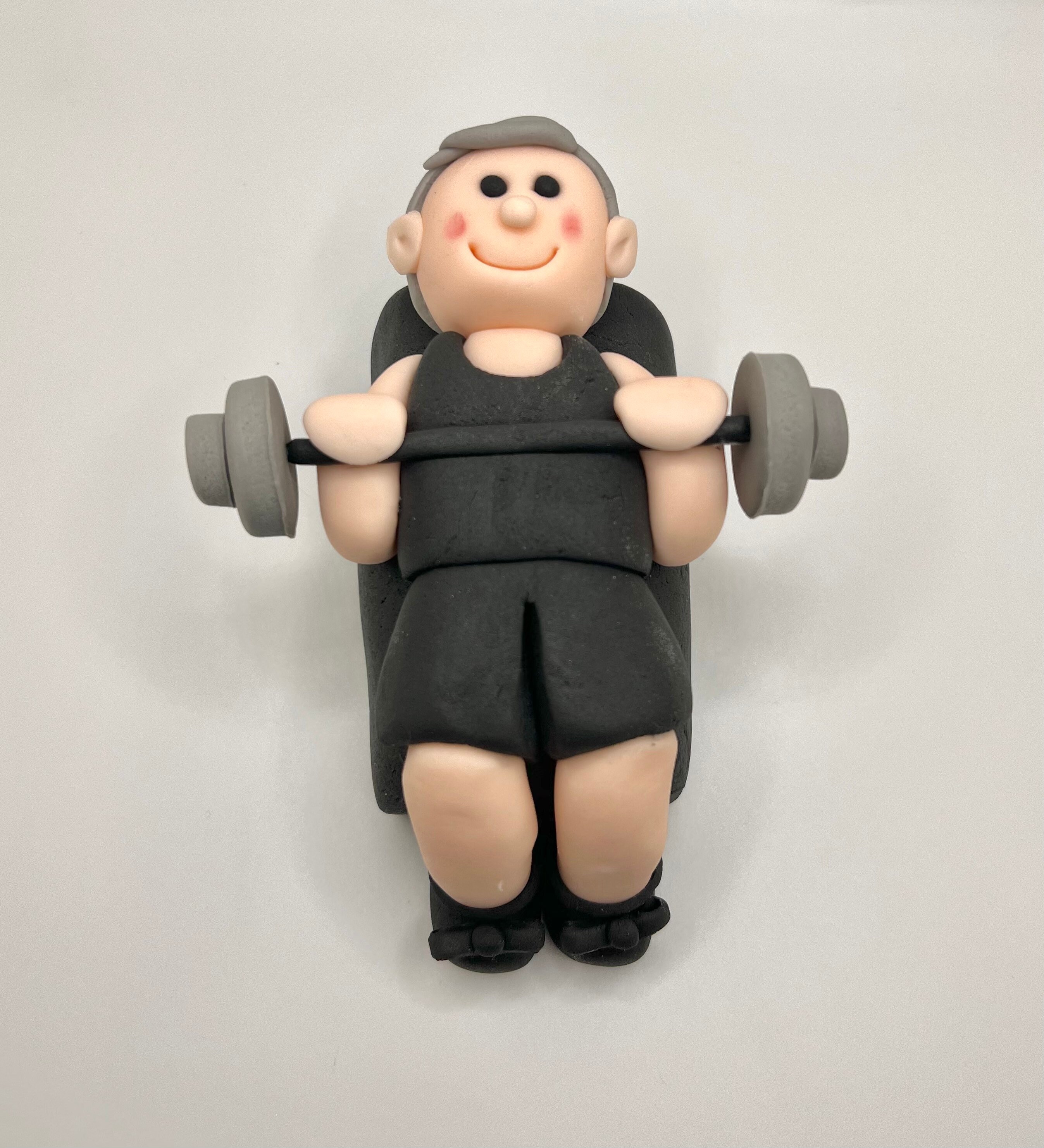 Gym Cake Topper Exercise Cake Topper Weight Lifting Cake - Etsy UK