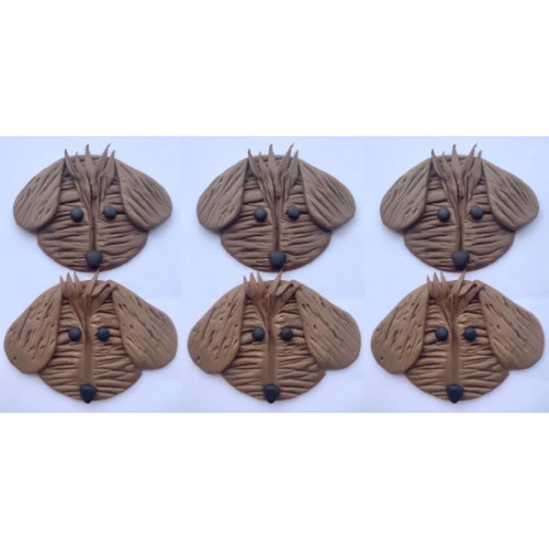 Cockapoo Cake Topper, Dog Cake Topper, Pet Cake Topper, Handmade Edible ...