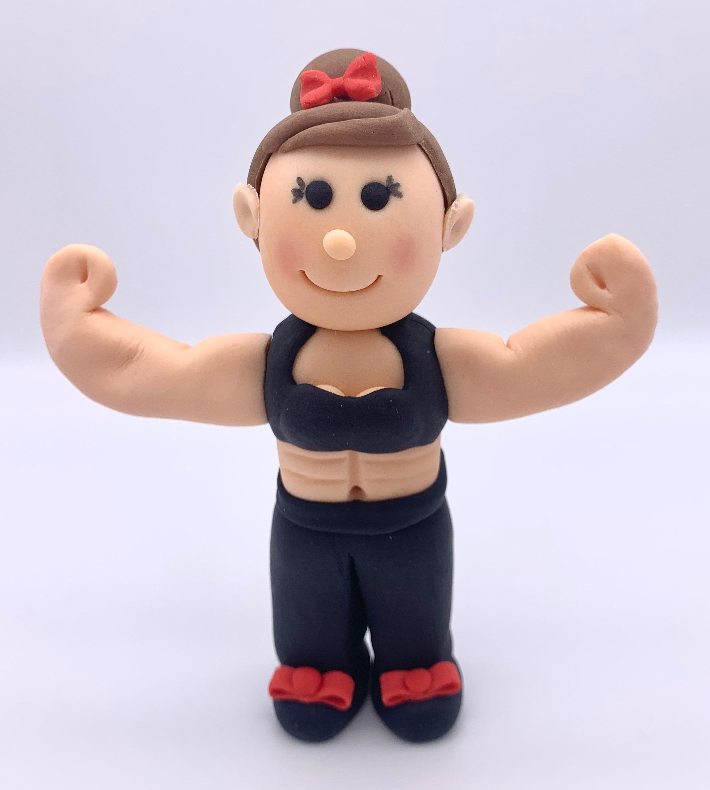 Gym Cake Topper Exercise Cake Topper Handmade Edible Cake - Etsy UK