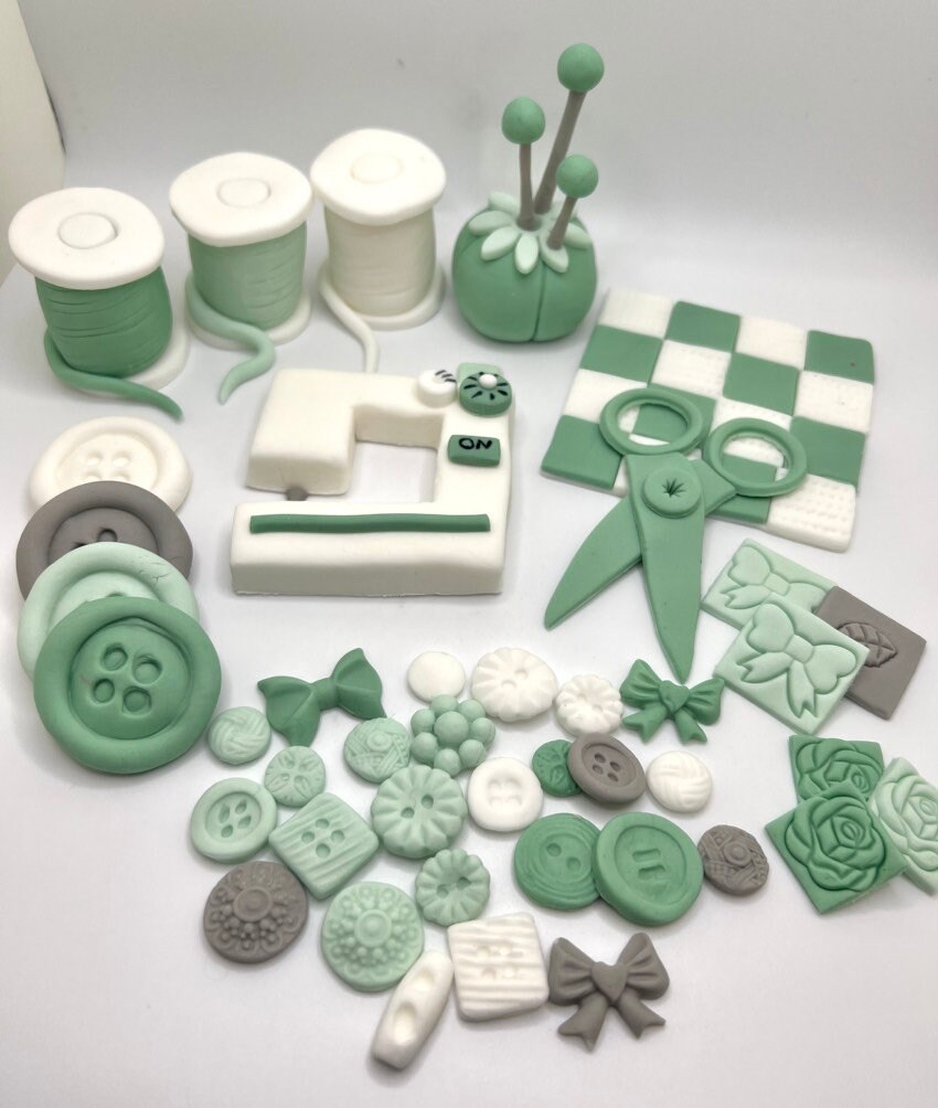 Sewing Cake Topper Knitting Cake Topper Crafting Cake - Etsy